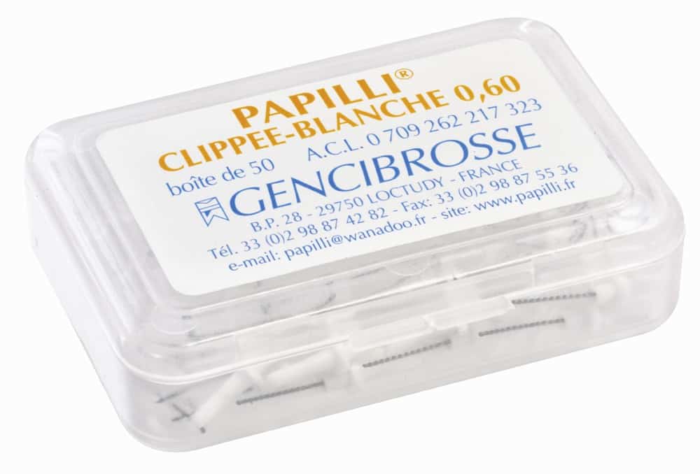 PAPILLI®-CLIPPEE® BLANCHE FINE - 0.60 mm - Papilli
