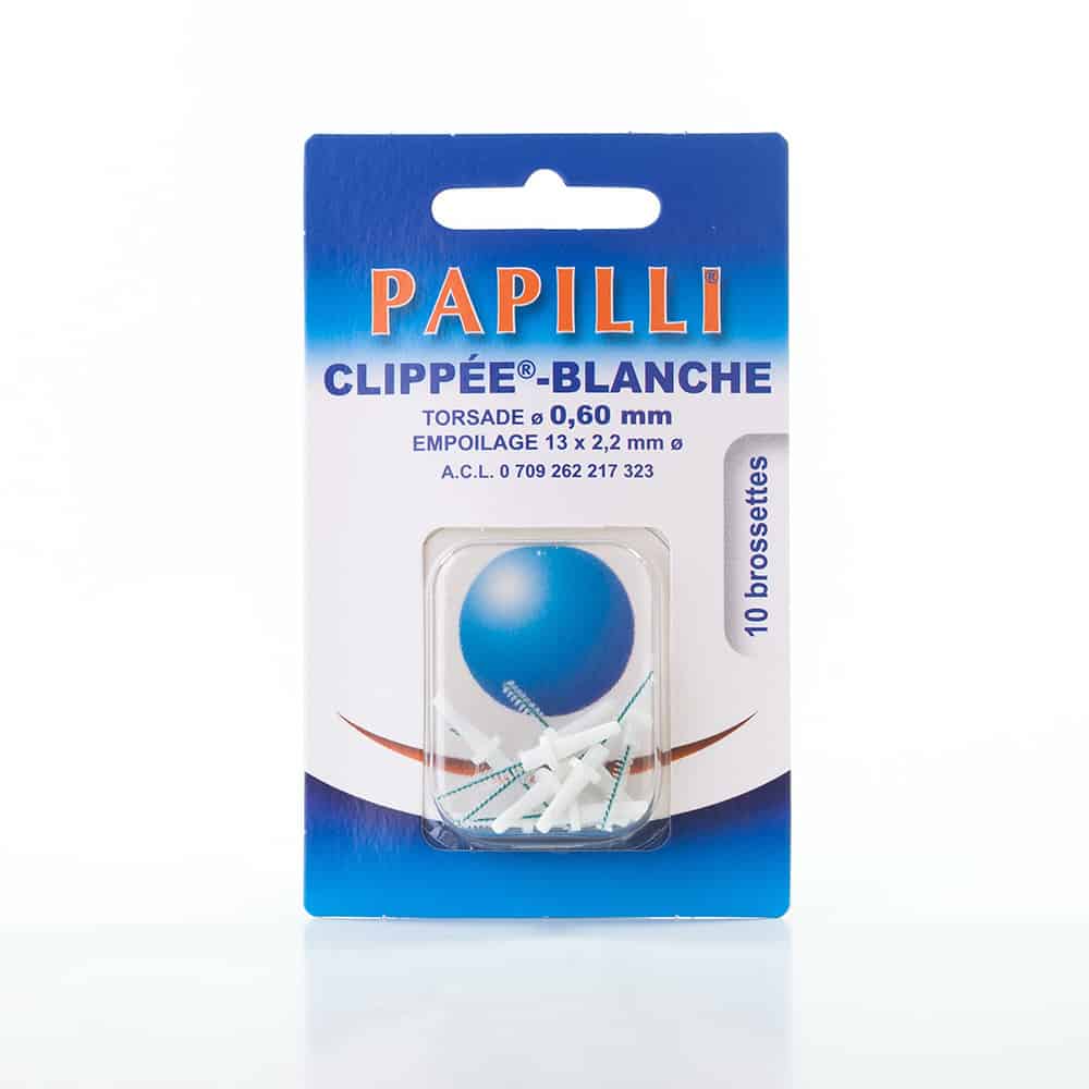 PAPILLI®-CLIPPEE® BLANCHE FINE - 0.60 mm - Papilli