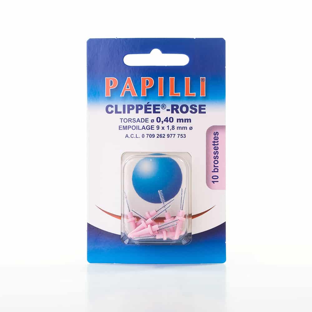 PAPILLI®-CLIPPEE® ROSE EXTRA FINE - 0.40 mm - - Papilli
